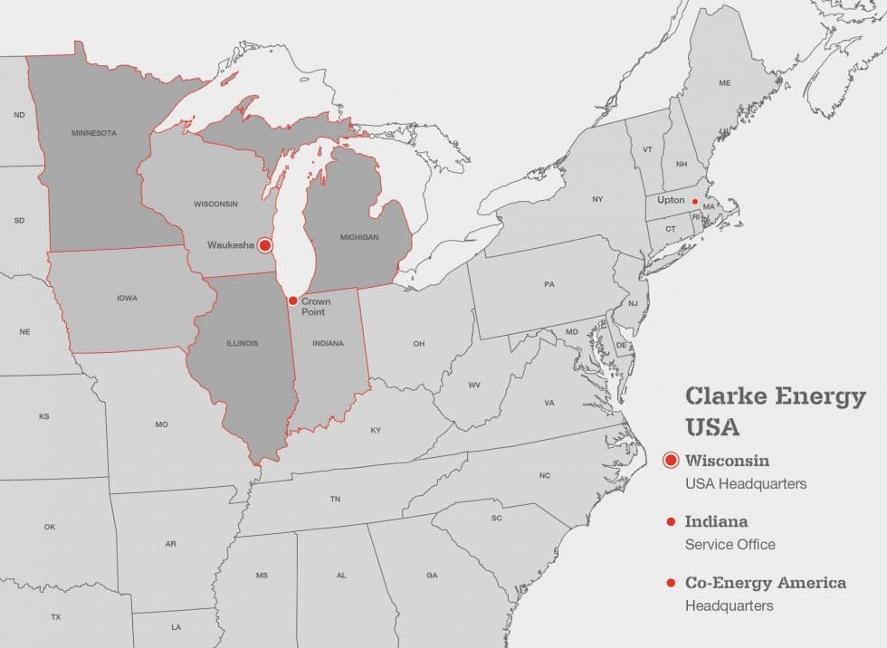 Clarke Energy | USA | Efficient Distributed Generation